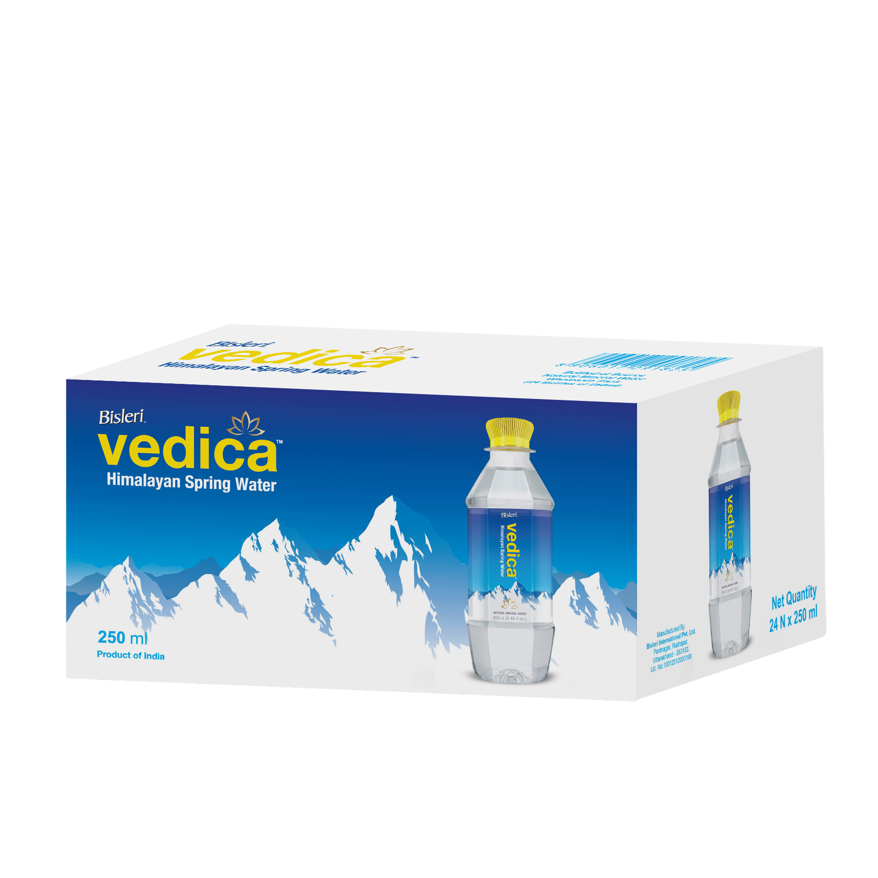 Buy Vedica 250 ml Himalayan Spring Water Online - Bisleri