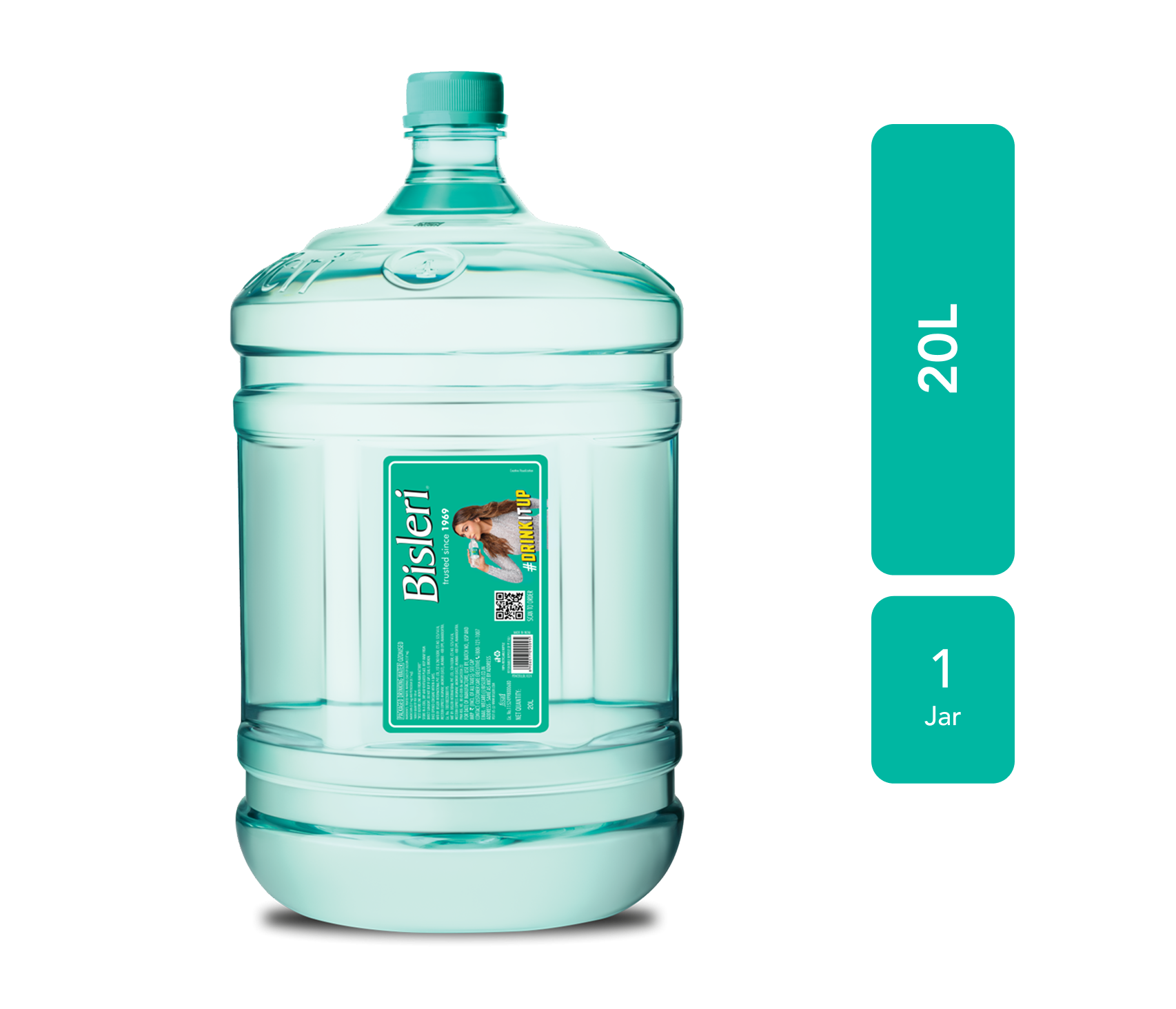 Buy 20 Litre Water Jars Online At Best Price - Bisleri
